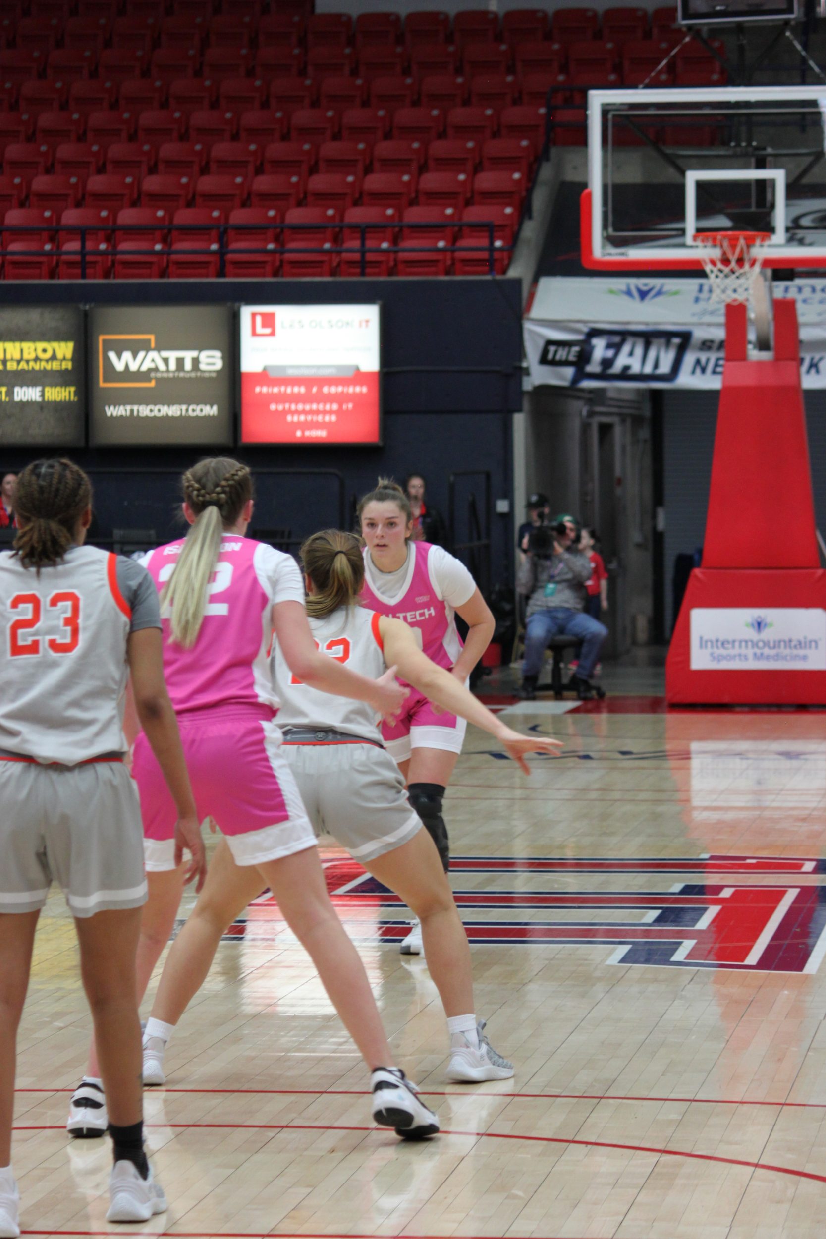 Utah Tech Women’s basketball team goes out with a win for its senior ...